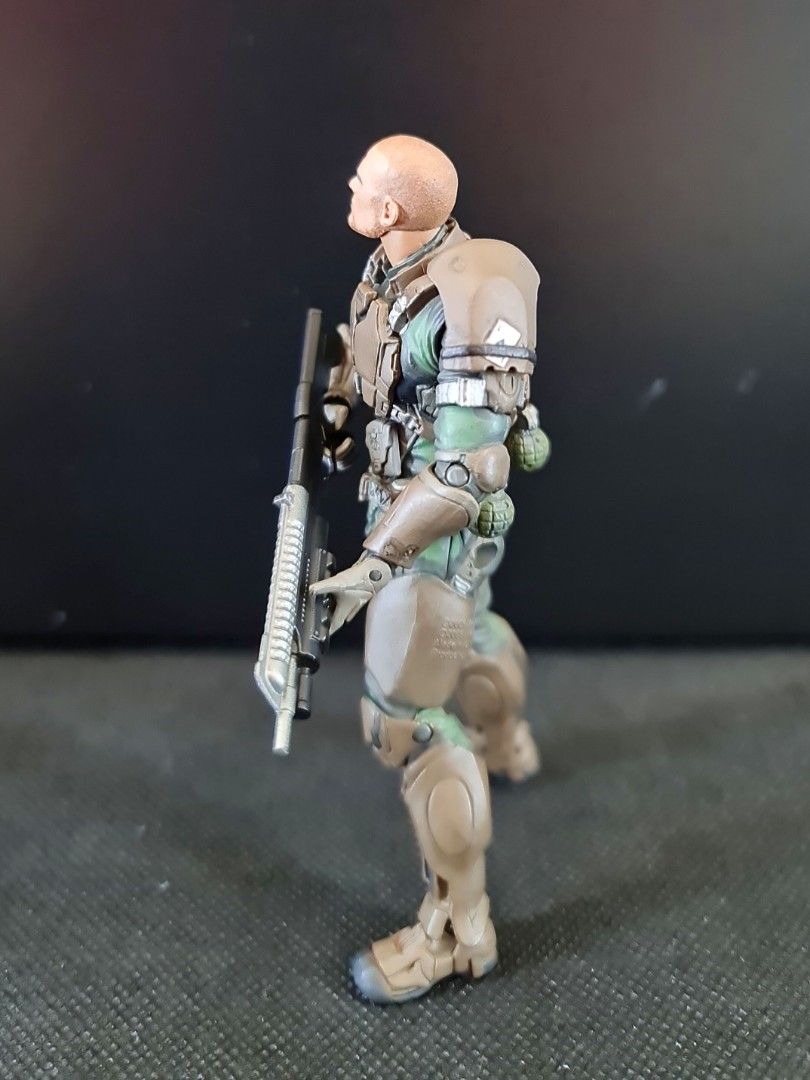 "Shit! Gravity Lift! They must be around" McFarlane Sgt Forge Action ...