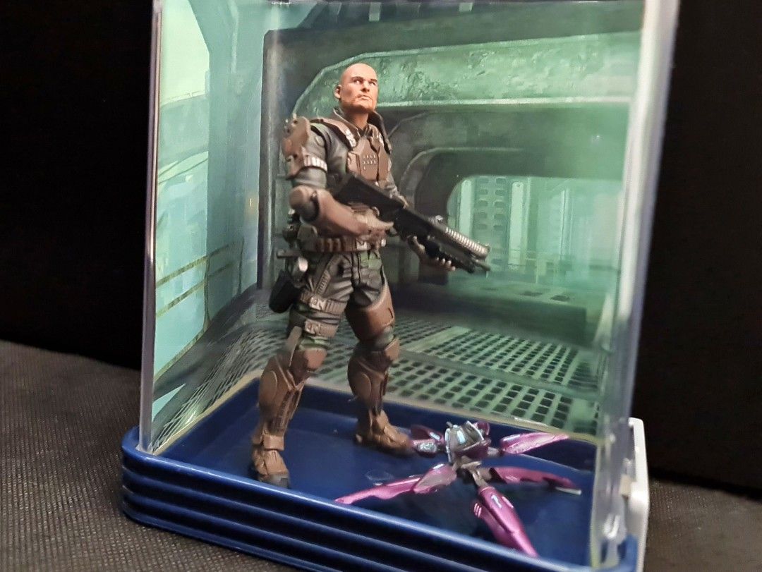 "Shit! Gravity Lift! They must be around" McFarlane Sgt Forge Action ...