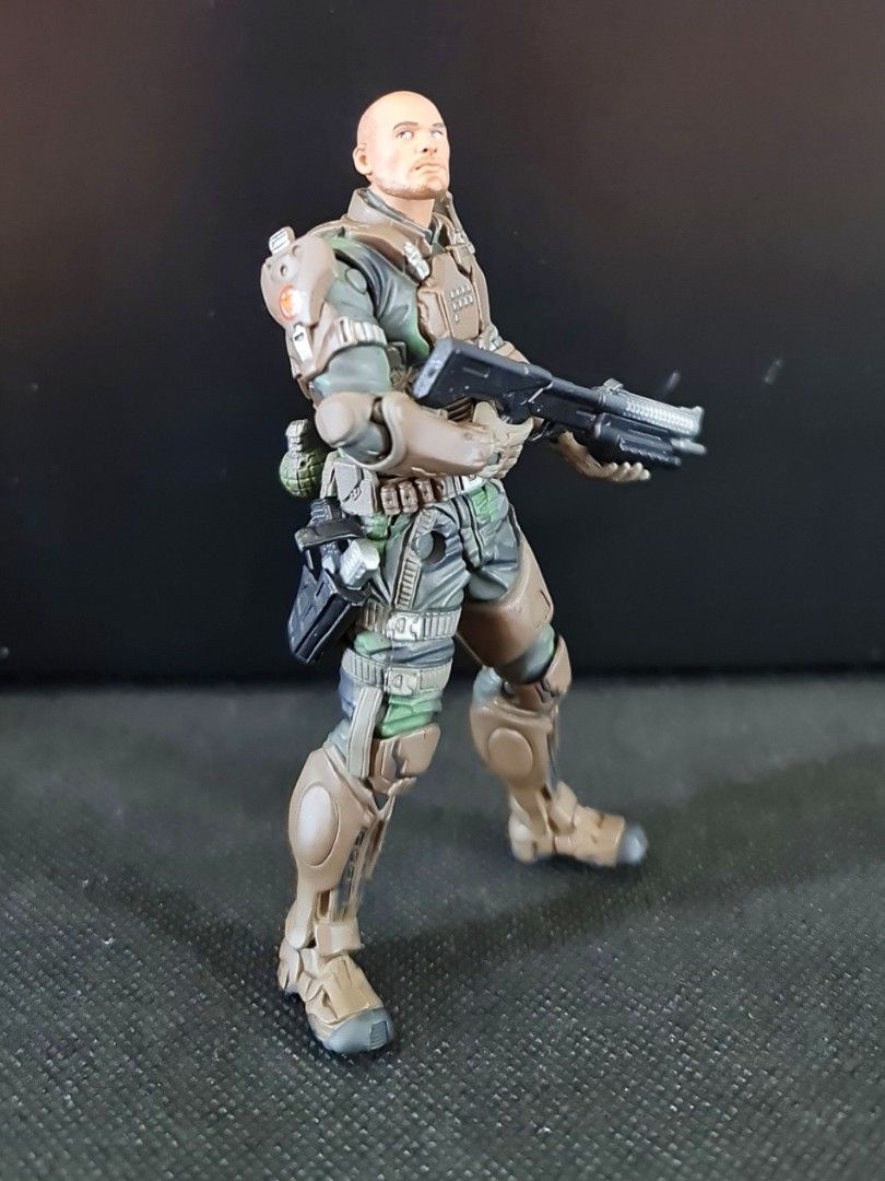 "Shit! Gravity Lift! They must be around" McFarlane Sgt Forge Action ...