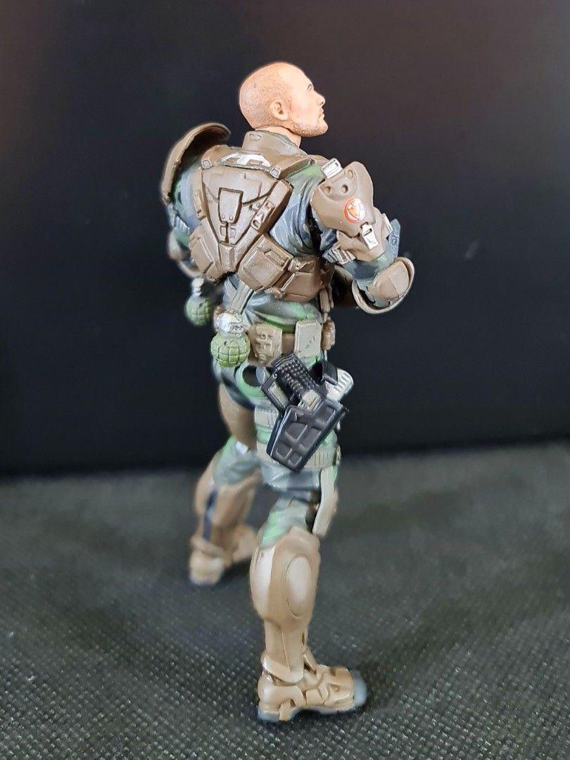 "Shit! Gravity Lift! They must be around" McFarlane Sgt Forge Action ...