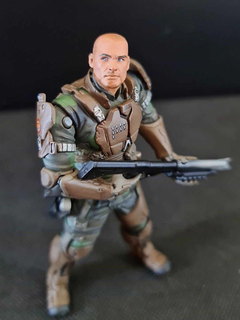 "Shit! Gravity Lift! They must be around" McFarlane Sgt Forge Action ...