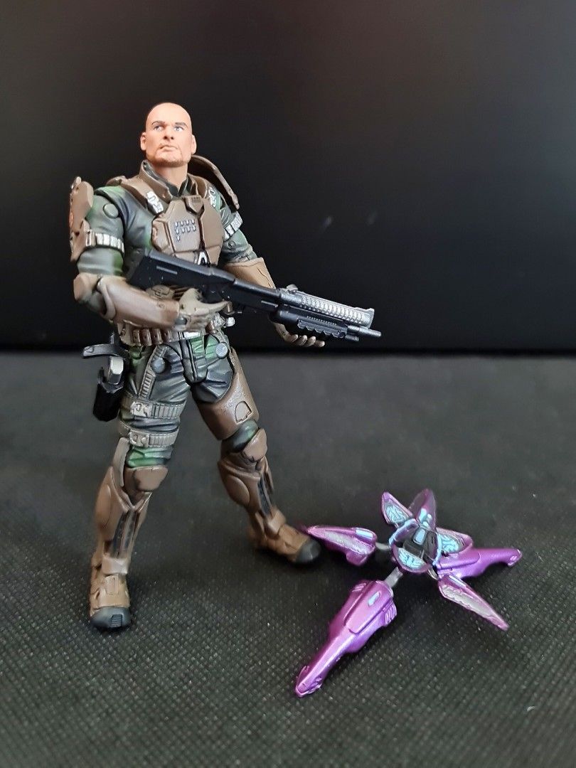 "Shit! Gravity Lift! They must be around" McFarlane Sgt Forge Action ...