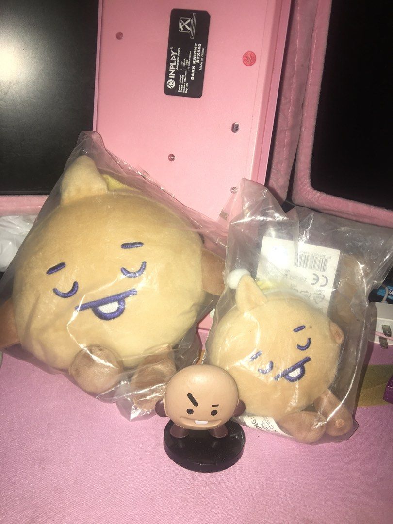 BTS SHOOKY SET LINE FRIENDS DOLLS AND FIGURE, Hobbies & Toys ...