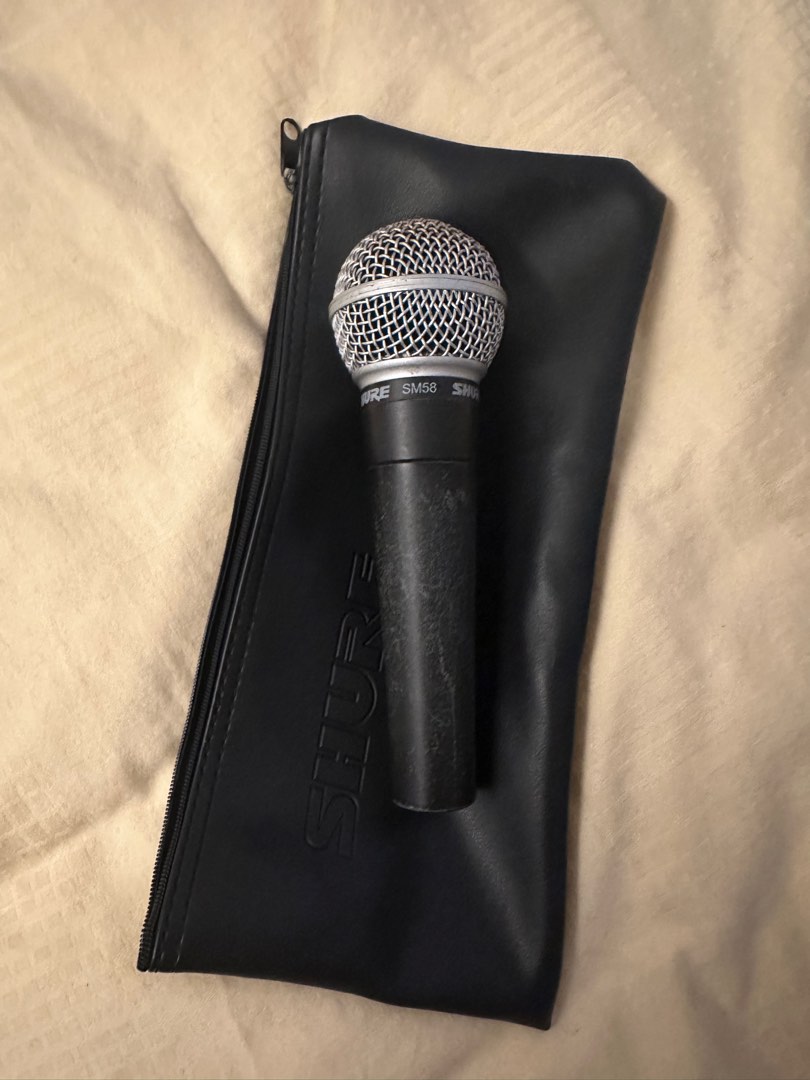 Shure SM58, Hobbies & Toys, Music & Media, Music Accessories on Carousell