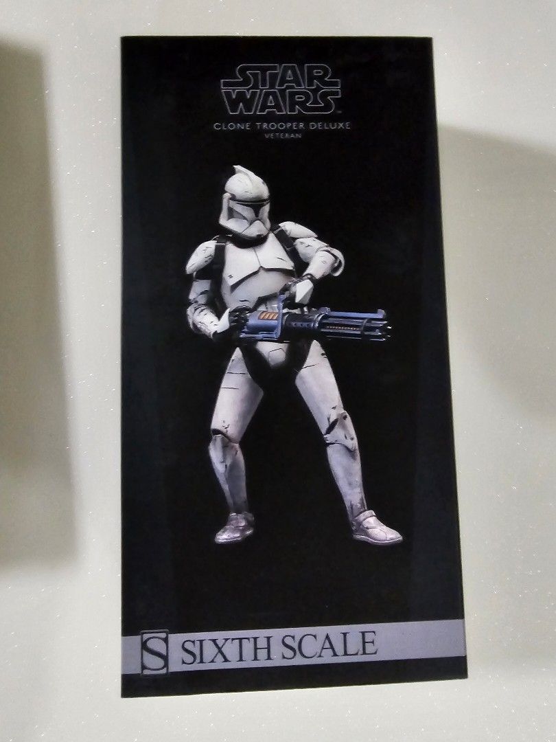 Sideshow Clone Trooper Deluxe 1/6th Scale, Hobbies & Toys, Toys & Games ...