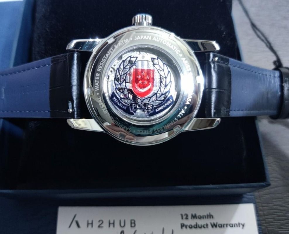 Singapore Police Force (SPF) - Aries Gold watch (automatic), Men's ...