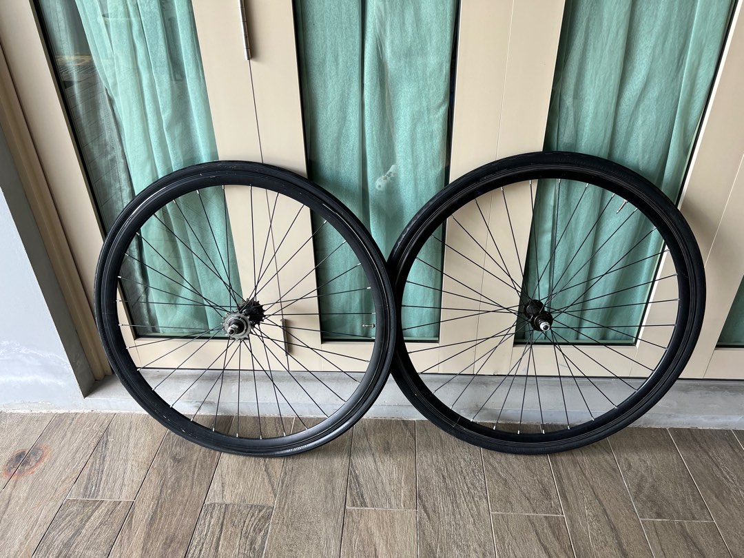 single speed fixie fix gear wheelset wheel, Sports Equipment, Bicycles ...