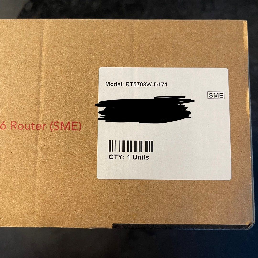 Singtel SME Wifi 6 RT5703W-D171, Computers & Tech, Office & Business ...