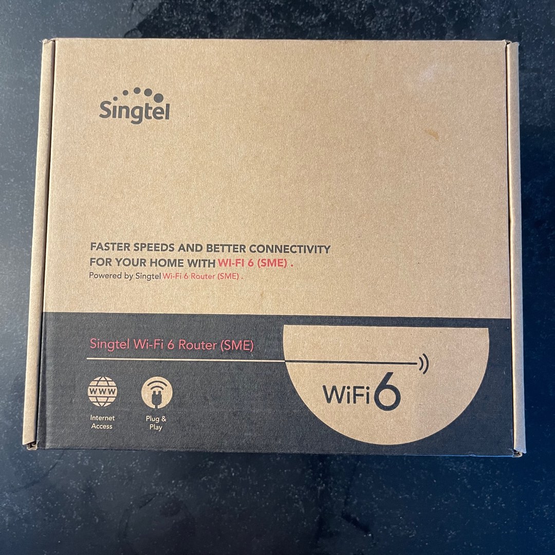 Singtel SME Wifi 6 RT5703W-D171, Computers & Tech, Office & Business ...