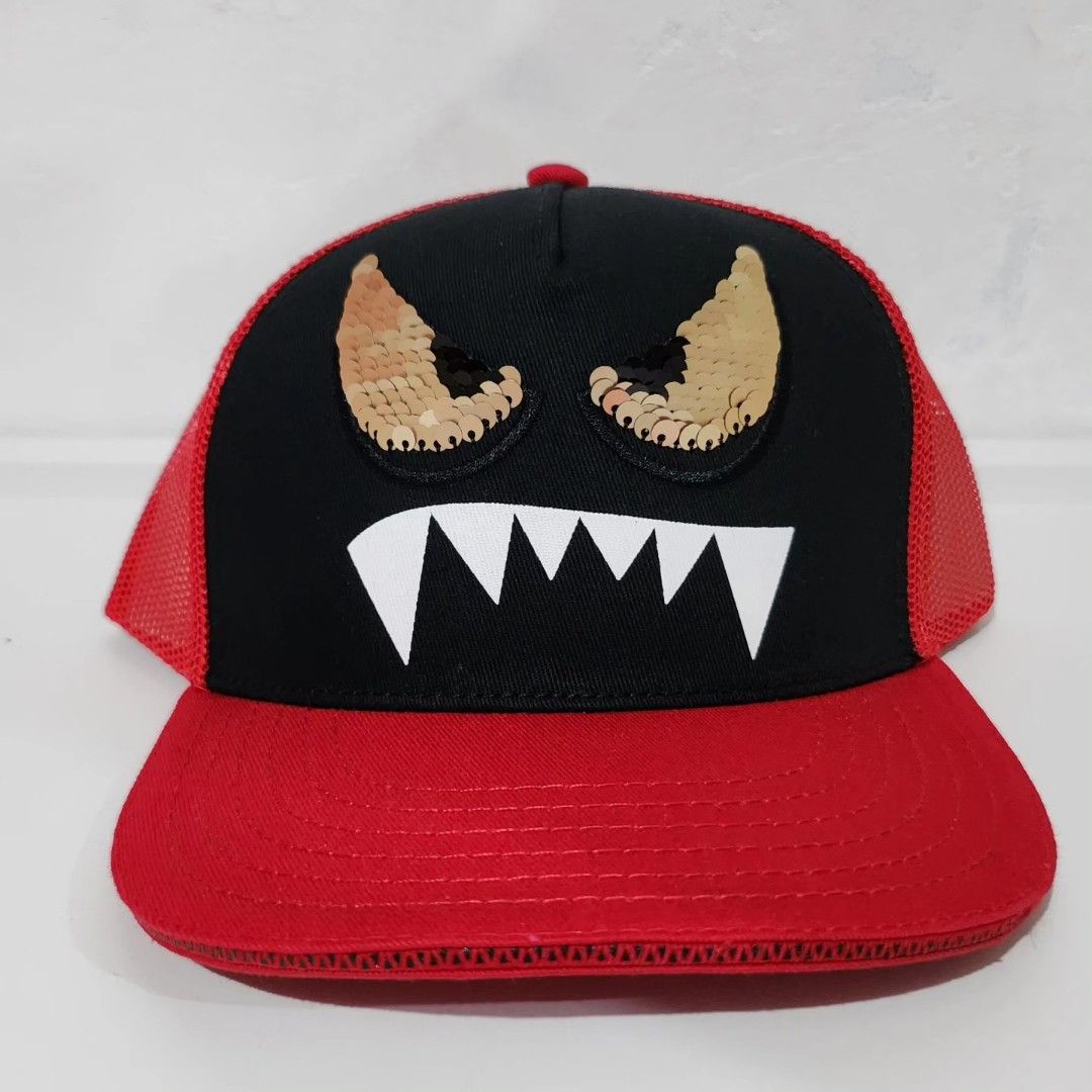 Skechers Monster Boys Hats RED / topi merah anak, Bayi & Anak, Baju ...