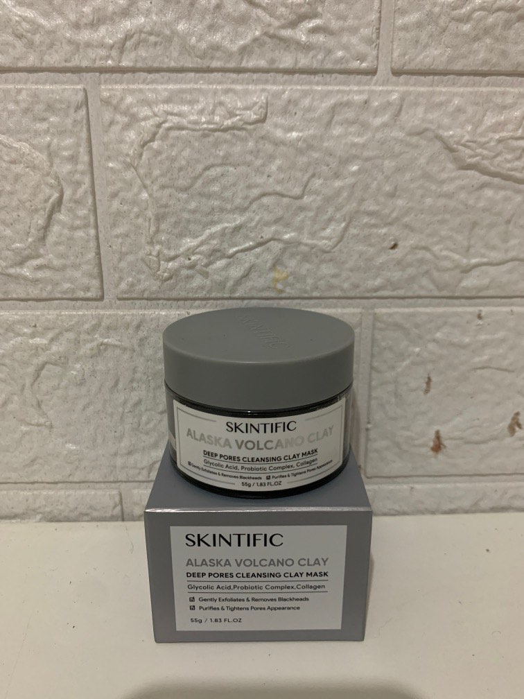 Skintific volcano clay mask on Carousell