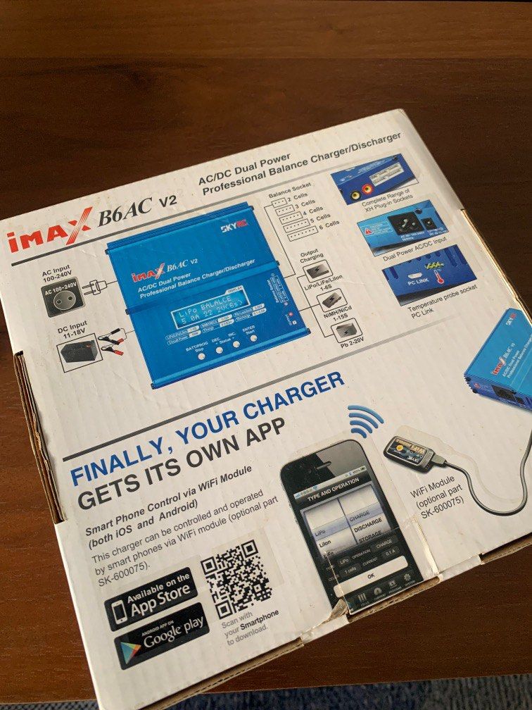 SkyRC iMax B6AC V2 pro AC/DC charger, Hobbies & Toys, Toys & Games on ...