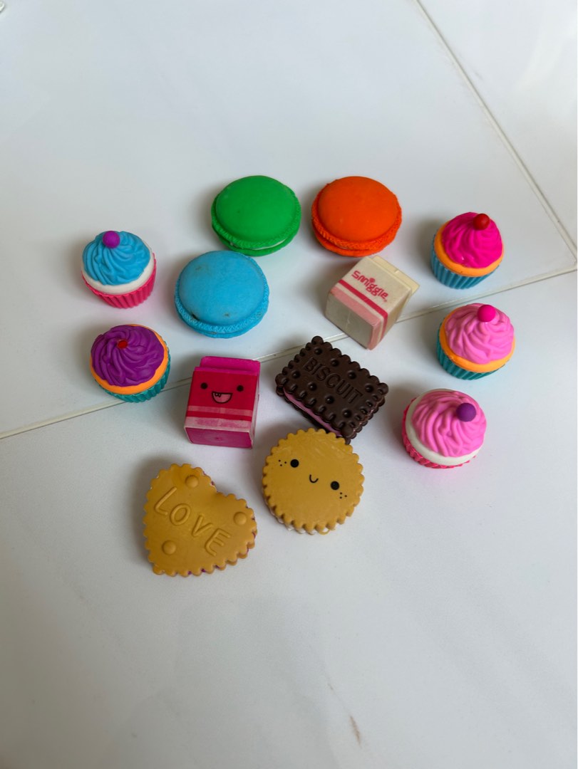 Smiggle Erasers, Hobbies & Toys, Stationery & Craft, Stationery ...