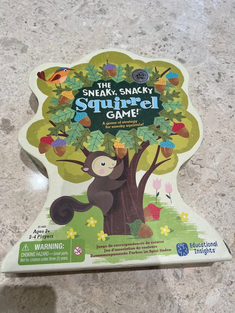 Sneaky Snacky Squirrel Game, Hobbies & Toys, Toys & Games on Carousell