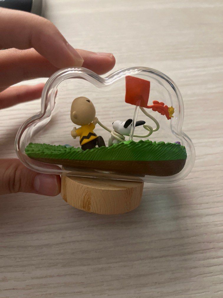Snoopy Weather Terrarium, Hobbies & Toys, Toys & Games on Carousell