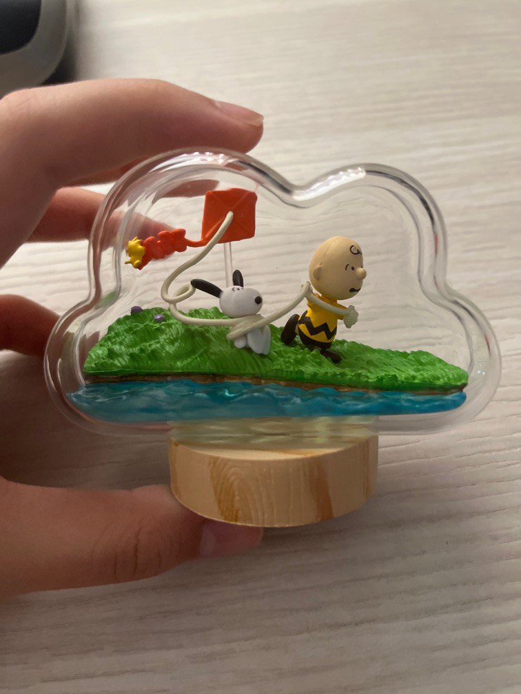 Snoopy Weather Terrarium, Hobbies & Toys, Toys & Games on Carousell