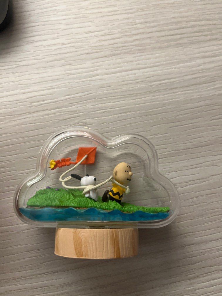 Snoopy Weather Terrarium, Hobbies & Toys, Toys & Games on Carousell
