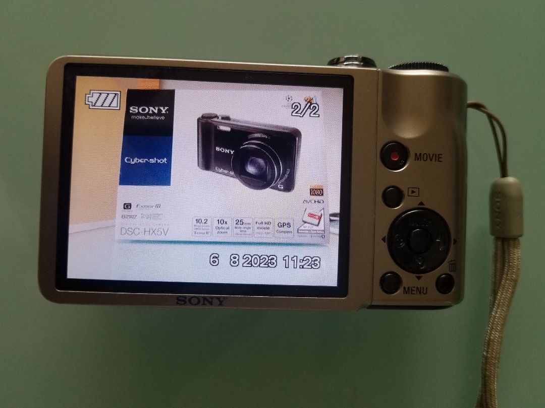 Sony Cyber Shot HX5V digital camera, 攝影器材, 相機 - Carousell
