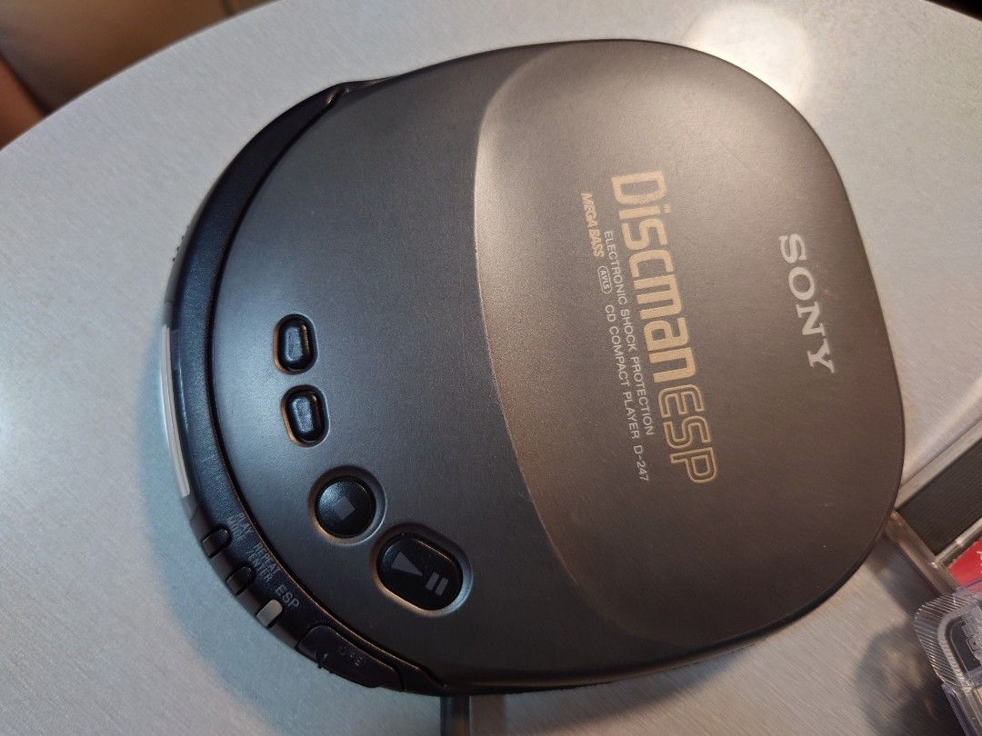 Sony D-247 Discman ESP, 音響器材, 可攜式音響設備 - Carousell