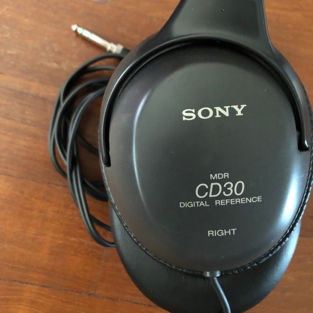 SONY MDR CD30 Digital Reference Stereo Headphones, Audio, Headphones ...