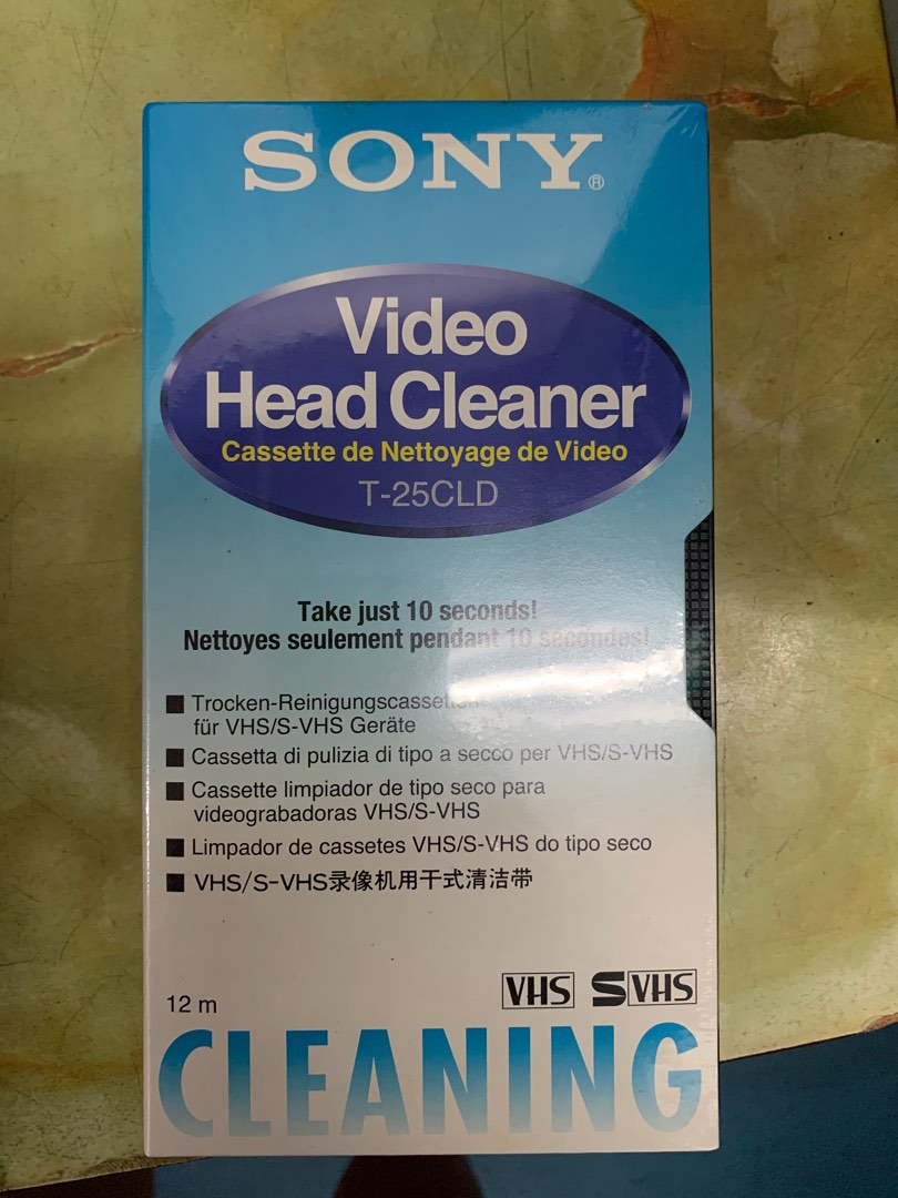Sony video cleaner, Hobbies & Toys, Music & Media, CDs & DVDs on Carousell