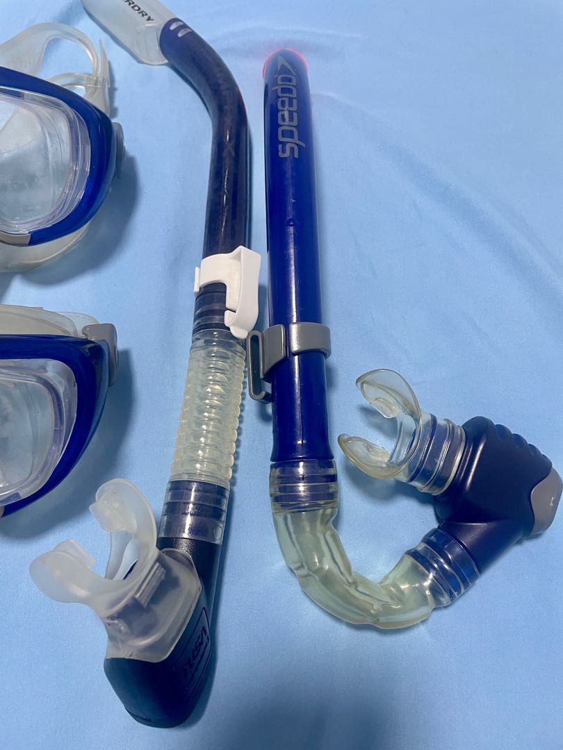 Speedo Unisex Adult Glide Mask and Snorkel Set, Sports Equipment ...