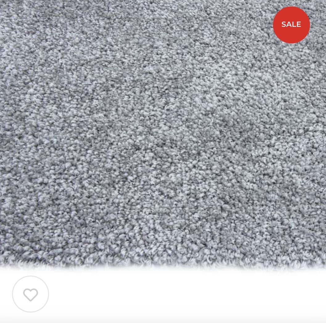 Spotlight KOO Home Masan Curly Shaggy Rug Silver 160 x 230 cm ...