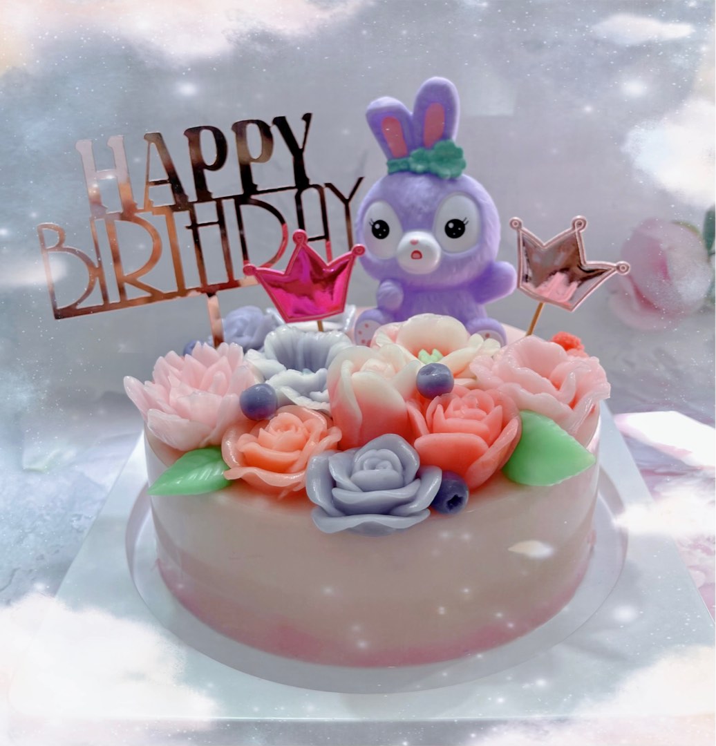 Stella Lou Jelly Cake | Girl Birthday Cake | Agar Agar Cake, Food ...