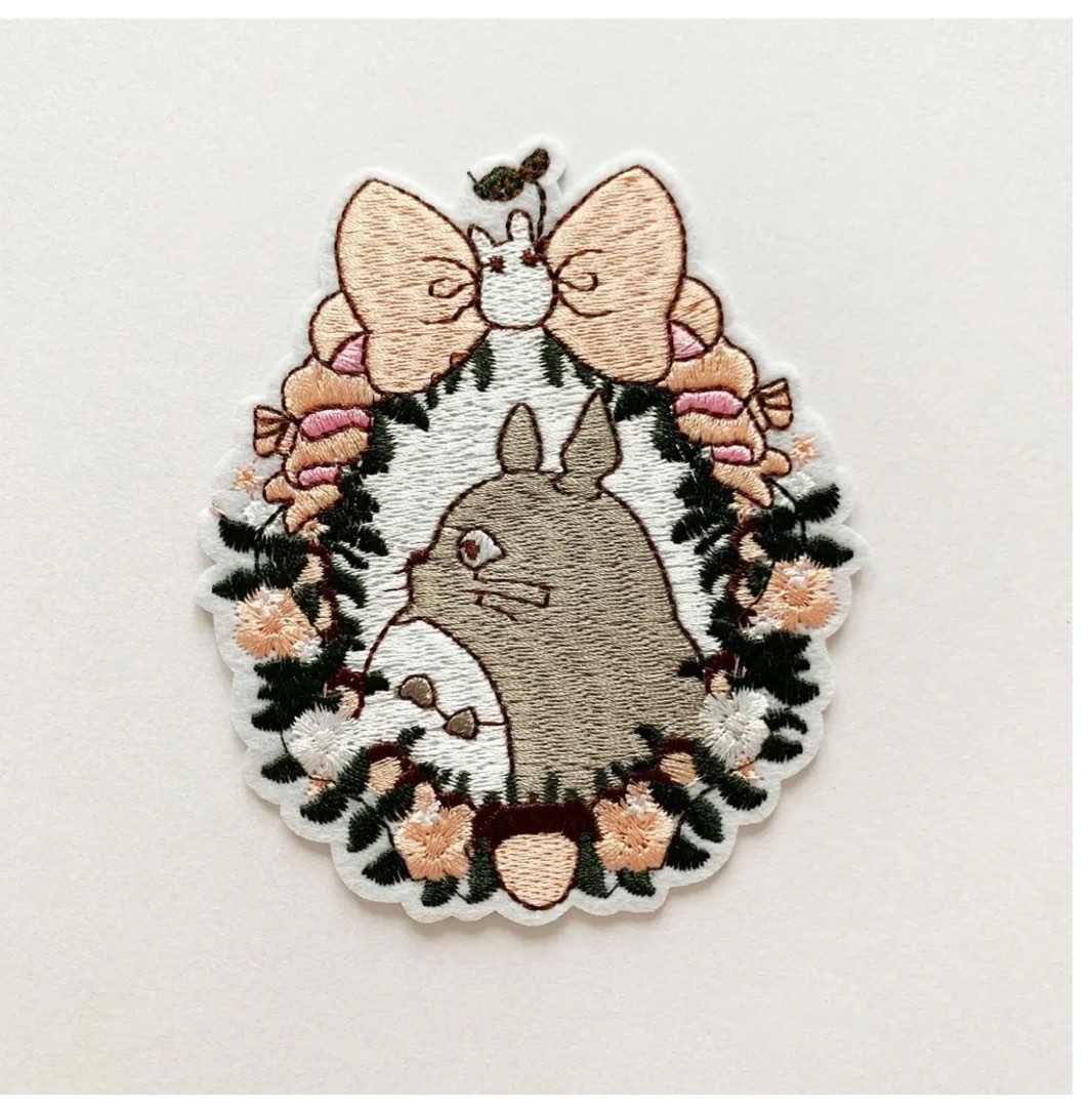 Studio Ghibli Totoro Logo Iron-On, Hobbies & Toys, Stationery & Craft ...