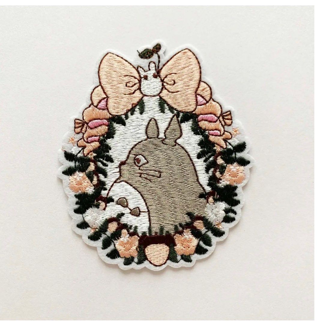 Studio Ghibli Totoro Logo Iron-On, Hobbies & Toys, Stationery & Craft ...