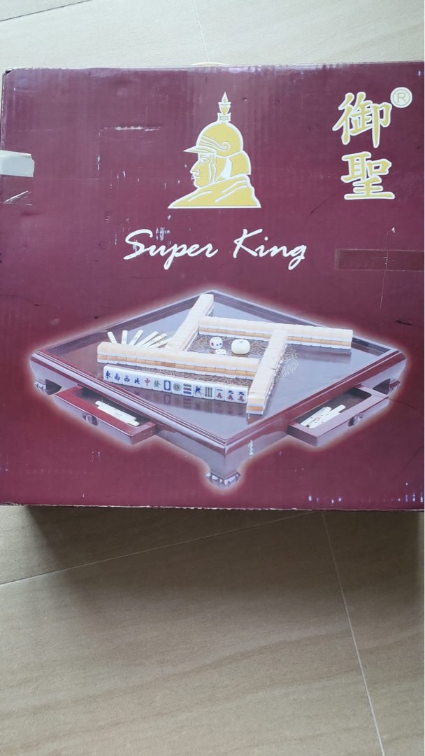 Super King Mini Mahjong set, Hobbies & Toys, Toys & Games on Carousell
