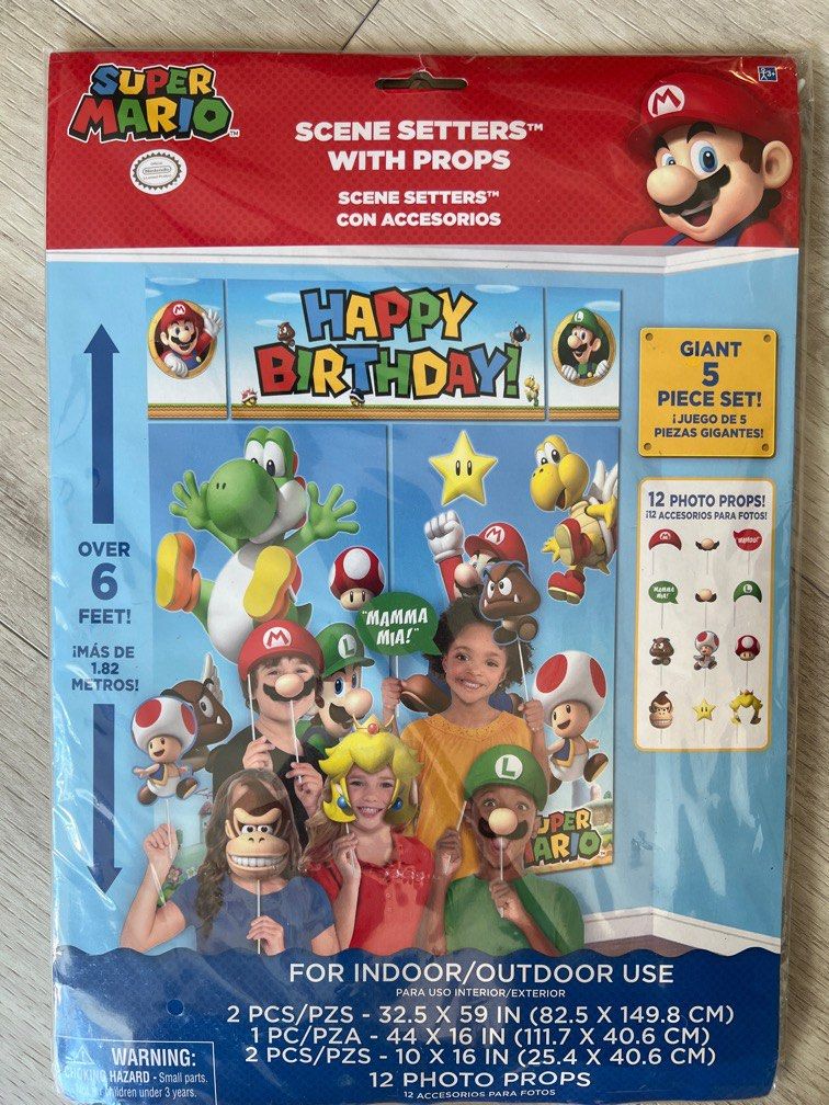 Super Mario Party set, Hobbies & Toys, Stationery & Craft, Occasions ...