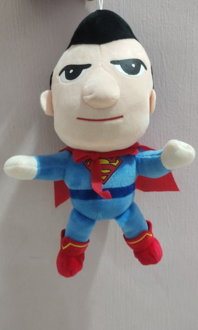 Superman plush toy soft toy, Hobbies & Toys, Toys & Games on Carousell