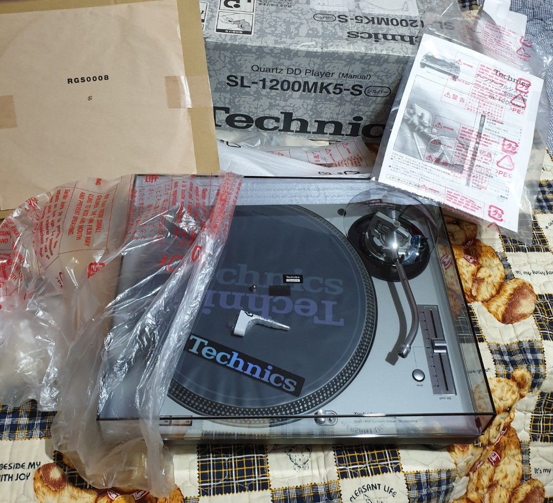 Technics SL-1200 MK5 Turntable Direct Drive, Audio, Soundbars, Speakers ...