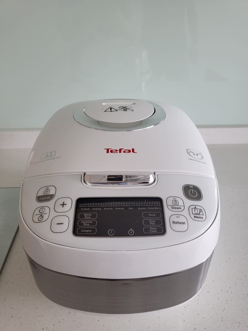 Tefal Delirice Compact Fuzzy Logic Rice Cooker (1L), TV & Home ...