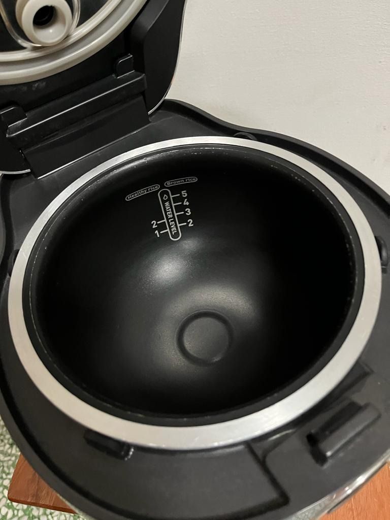 Tefal Rice Cooker Induction Lower GI 1L RK8608, Black, TV & Home ...