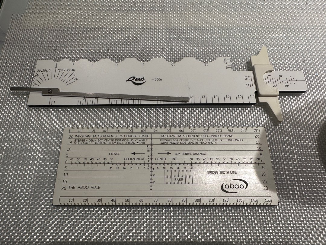 The ABDO Rule（配鏡測量工具 ，眼鏡配鏡用）, 其他, 其他 - Carousell