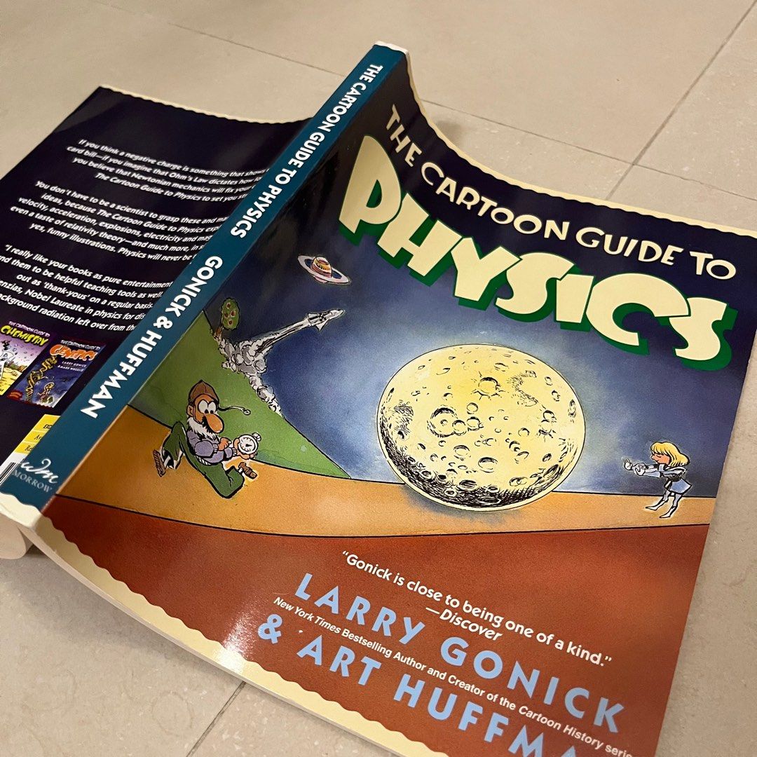 The Cartoon Guide to Physics, 興趣及遊戲, 書本 & 文具, 教科書 - Carousell