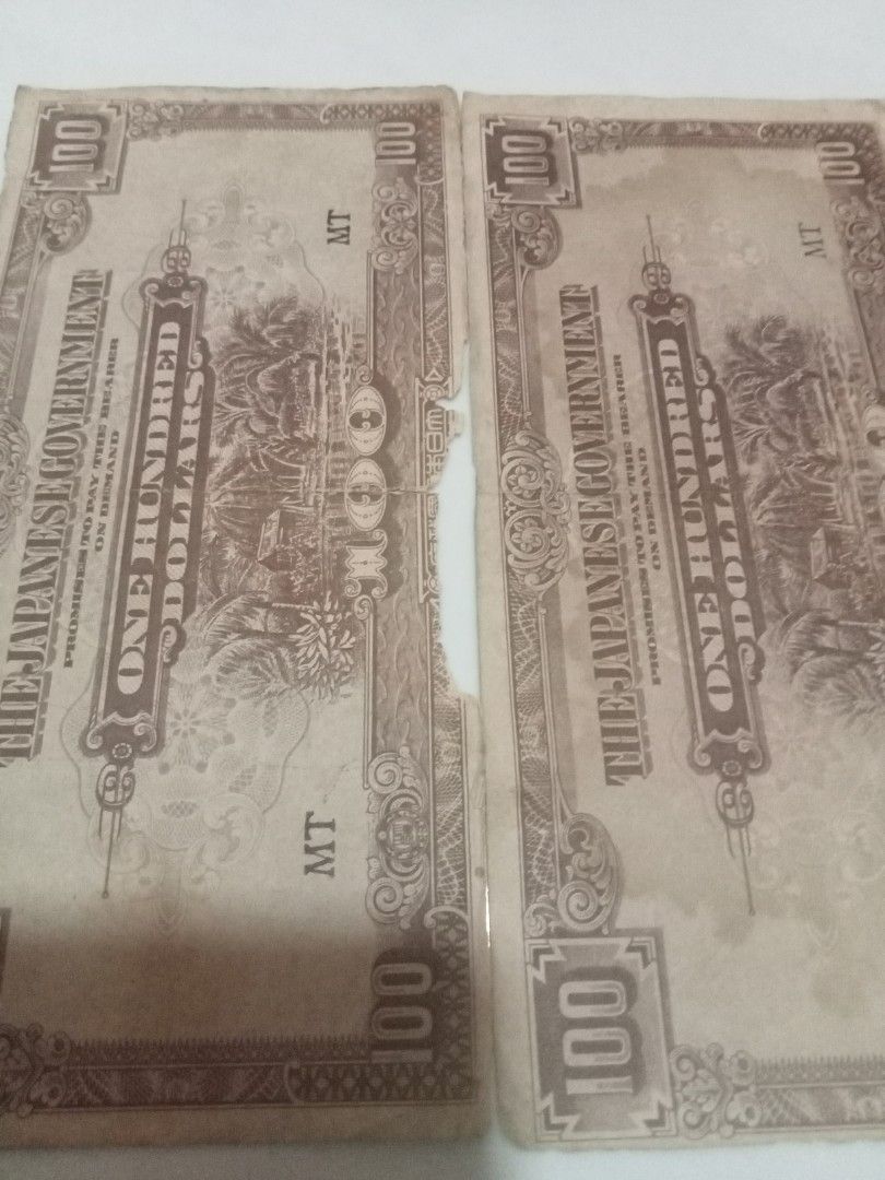 THE Japanese Government 100 Note, Hobbies & Toys, Memorabilia & Collectibles, Currency on Carousell