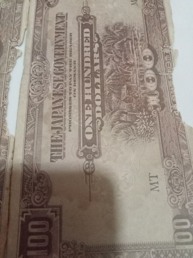 THE Japanese Government 100 Note, Hobbies & Toys, Memorabilia ...