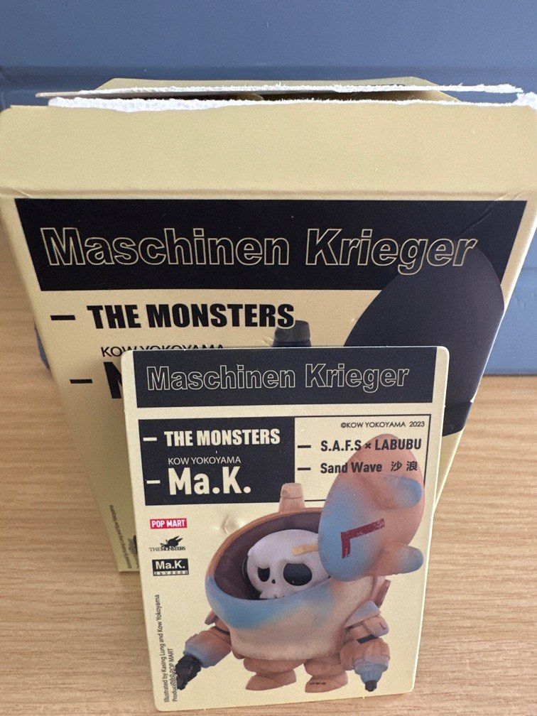 WTS POPMART The Monsters x Kow Yokohama Ma.K. Series [BNIF] Labubu ...