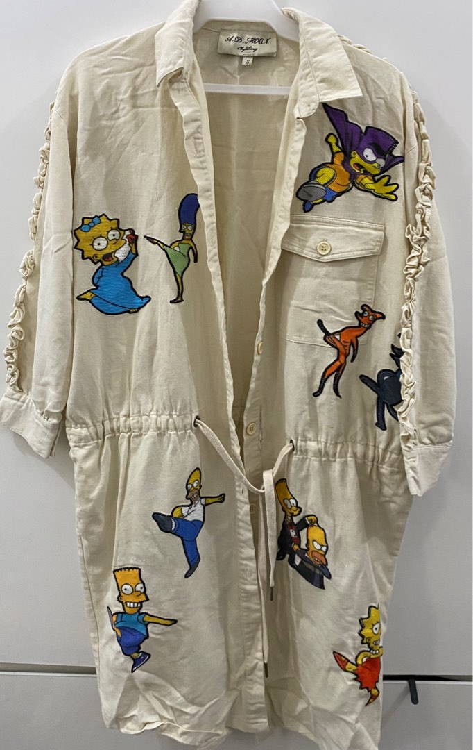 The Simpsons Dress, Women's Fashion, Dresses & Sets, Dresses on Carousell