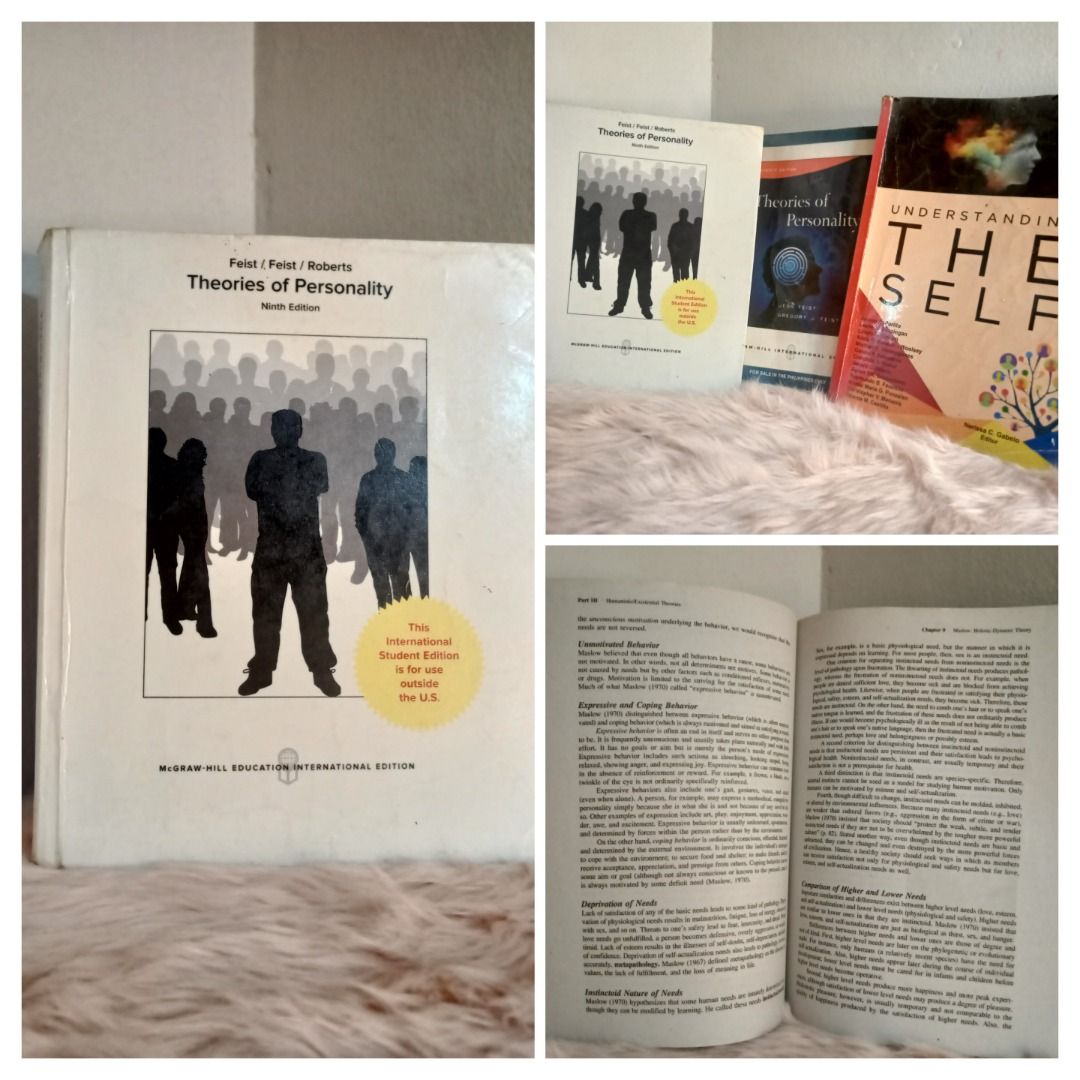 Theory of Personality Book - Feist - 9th ed and Understanding the Self ...