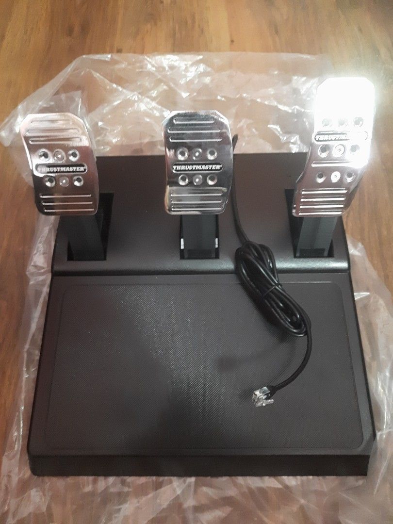 Thrustmaster T3PA Pedals with Conical Brake Mod (Brand New), Video ...