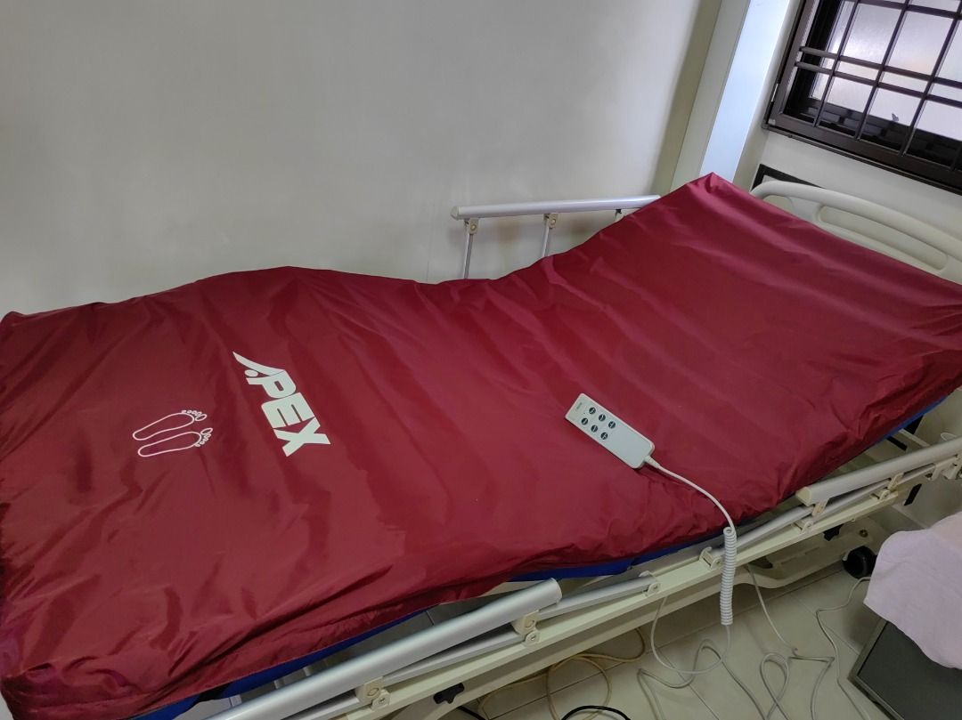 TiMotion Adjustable Hospital Bed, Health & Nutrition, Assistive ...