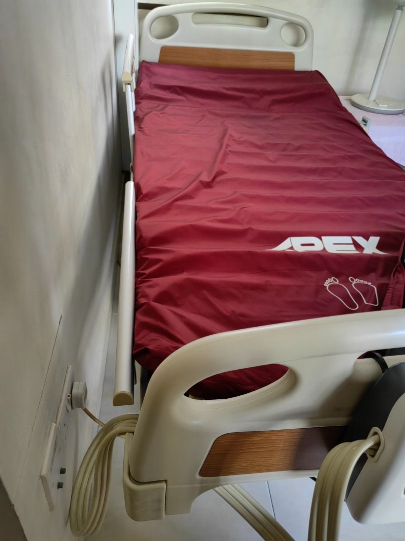 TiMotion Adjustable Hospital Bed, Health & Nutrition, Assistive ...