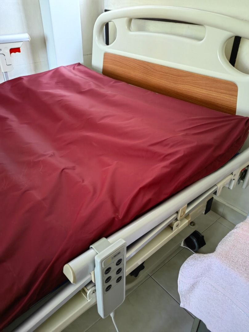 TiMotion Adjustable Hospital Bed, Health & Nutrition, Assistive ...