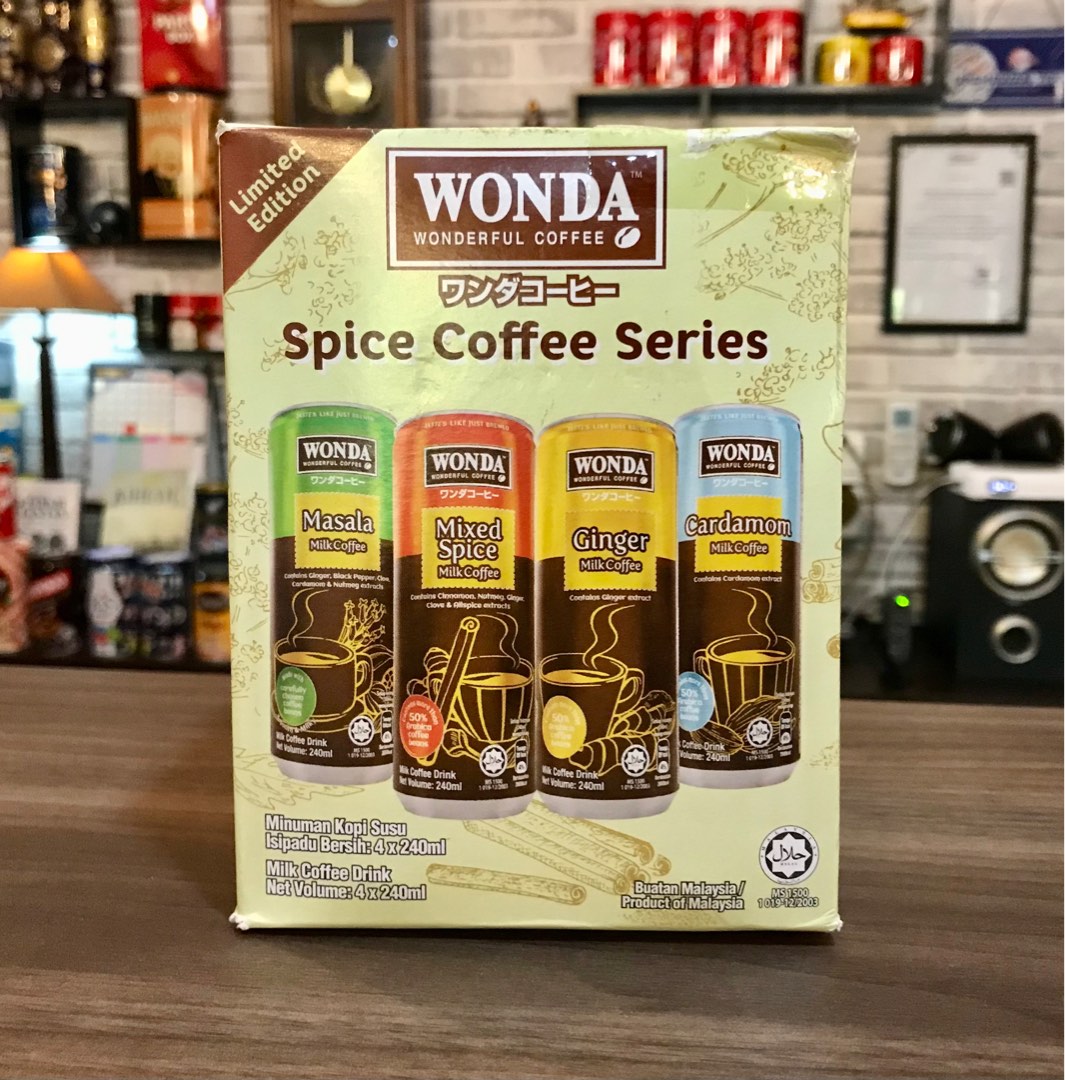 Tin Wonda Coffee Limited Edition, Hobbies & Toys, Collectibles & Memorabilia, Vintage ...