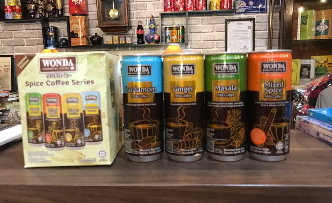 Tin Wonda Coffee Limited Edition, Hobbies & Toys, Collectibles & Memorabilia, Vintage ...