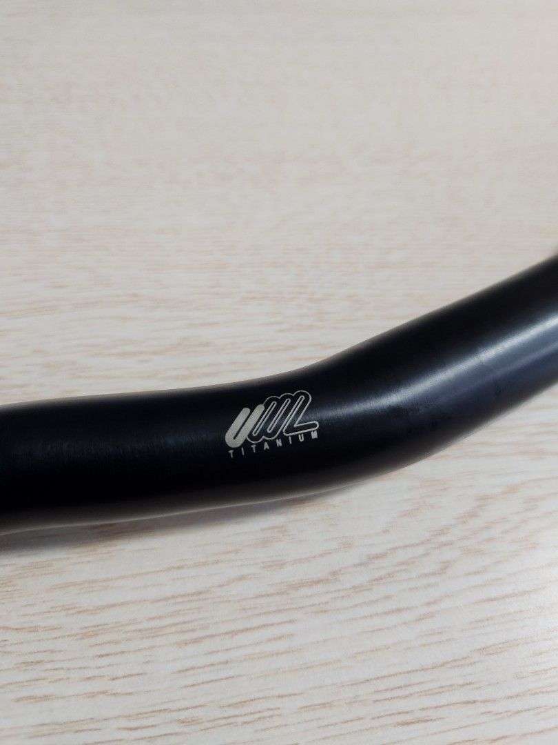 Titanium low rise handle bar for brompton, Sports Equipment, Bicycles ...